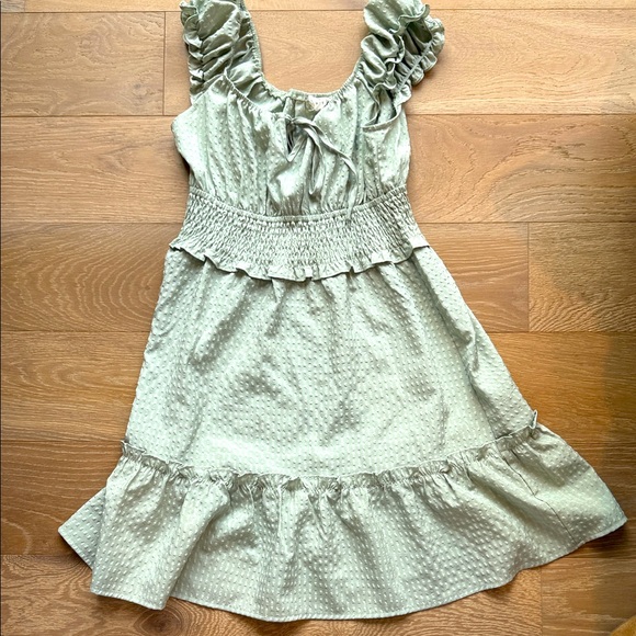 mine | Dresses | Mine Dress In Soft Green | Poshmark